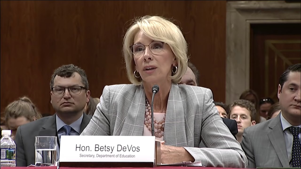 6-5-2018 Sen. Alexander Questions Secretary DeVos at Appropriation ...