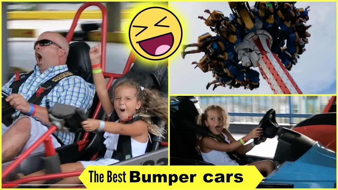 BUMPER CARS /FUN SPOT - YouTube