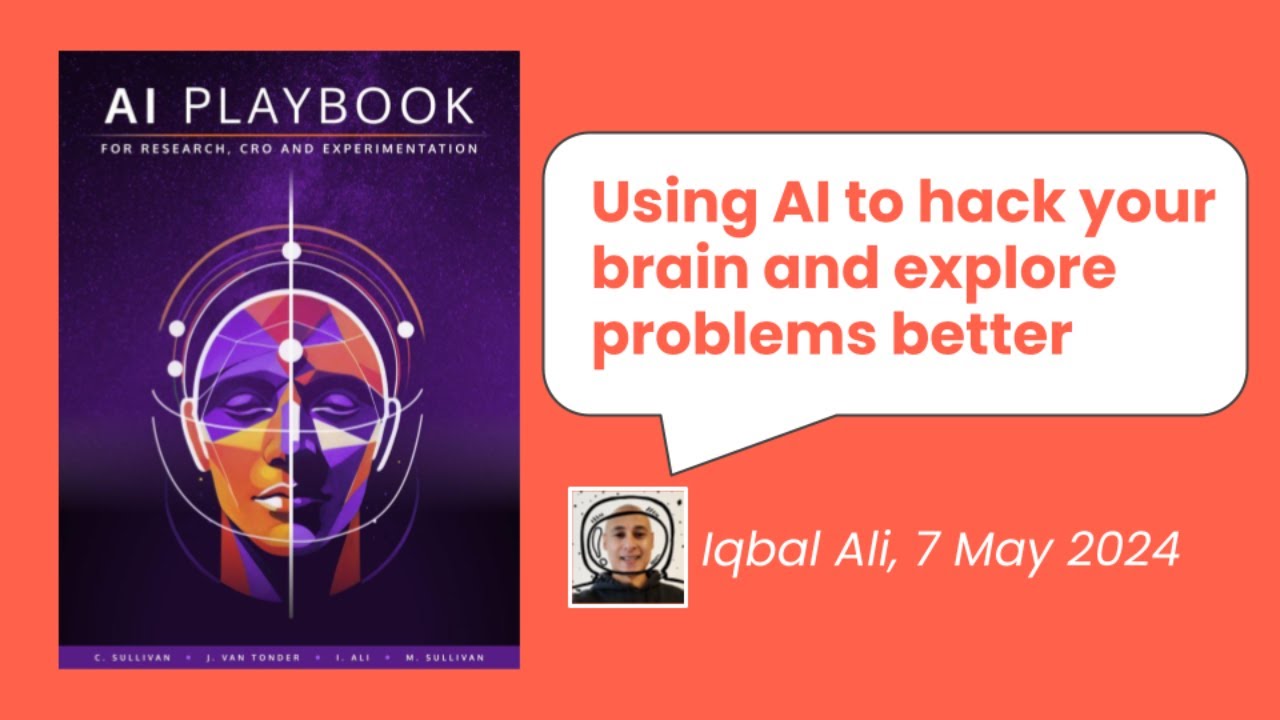 Using AI to Hack Your Brain and Explore Problems Better with Iqbal Ali ...