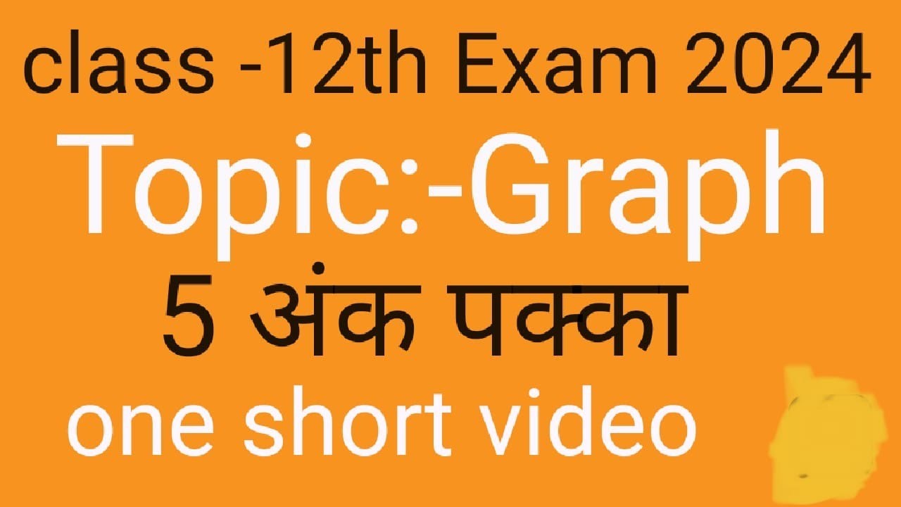 class:-12th Graph Exam2024 - YouTube