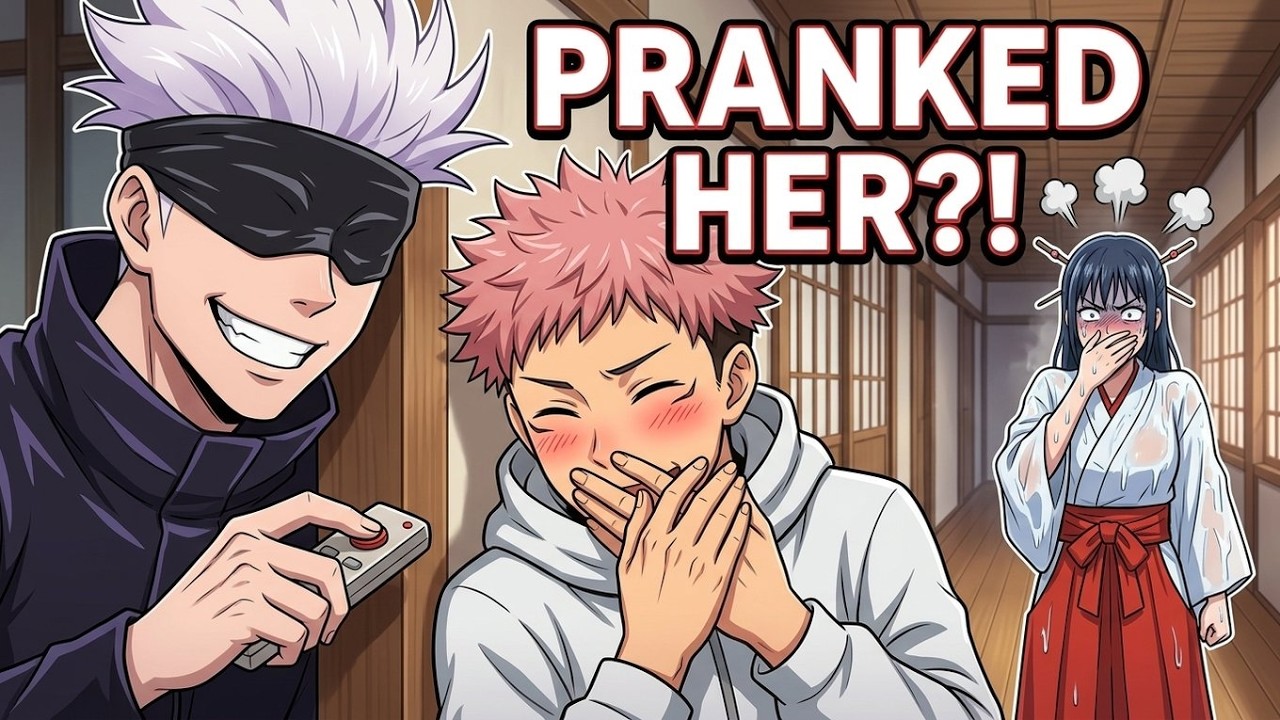 Gojo and Modulo Yuji team up to prank Utahime - YouTube