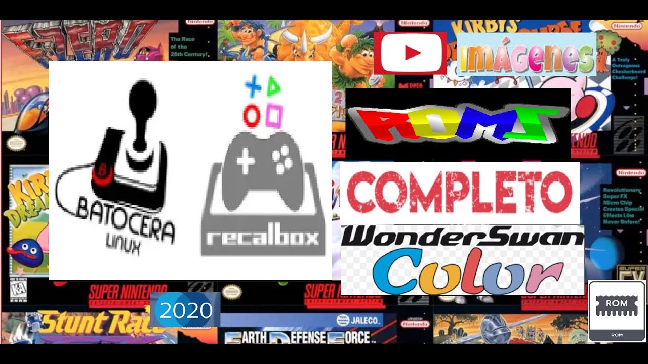 Pack WonderSwan Color completo Roms Batocera-Recalbox - imágenes Vídeos ...