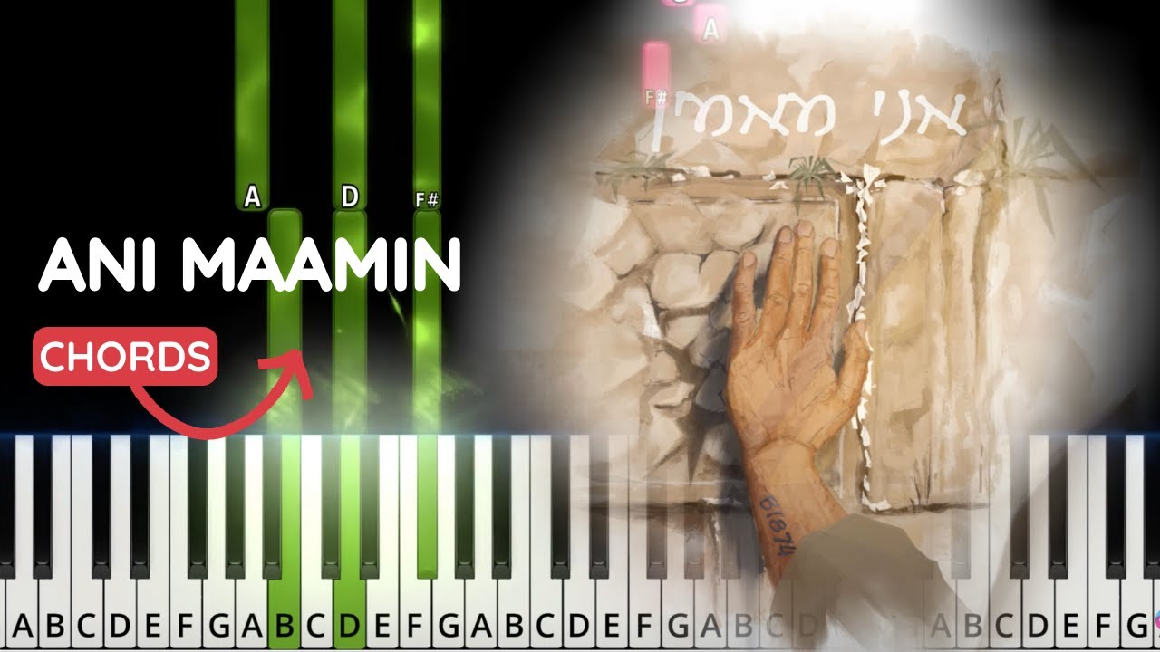 Ani Maamin by TAI. Piano tutorial with chords. Chords - Chordify