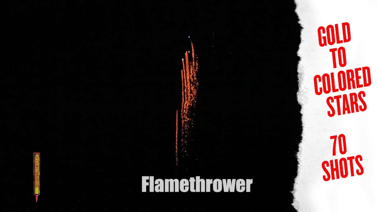 FLAMETHROWER - World Class Fireworks - YouTube