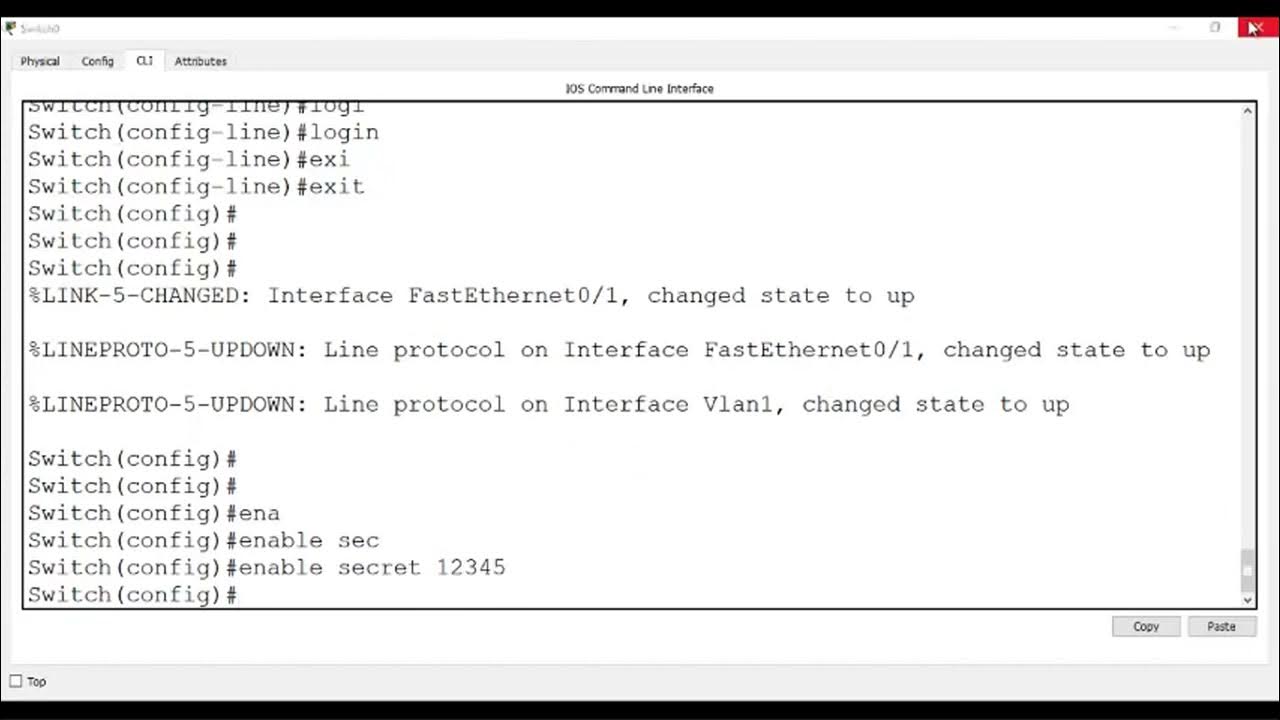 how to configure telnet on cisco switch - YouTube