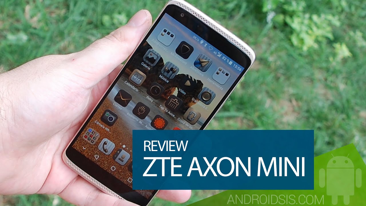 ZTE Axon Mini, análisis en español - YouTube