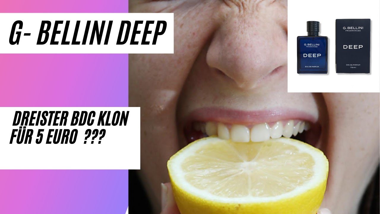 G-Bellini Deep Was kann der Lidl Duft - YouTube