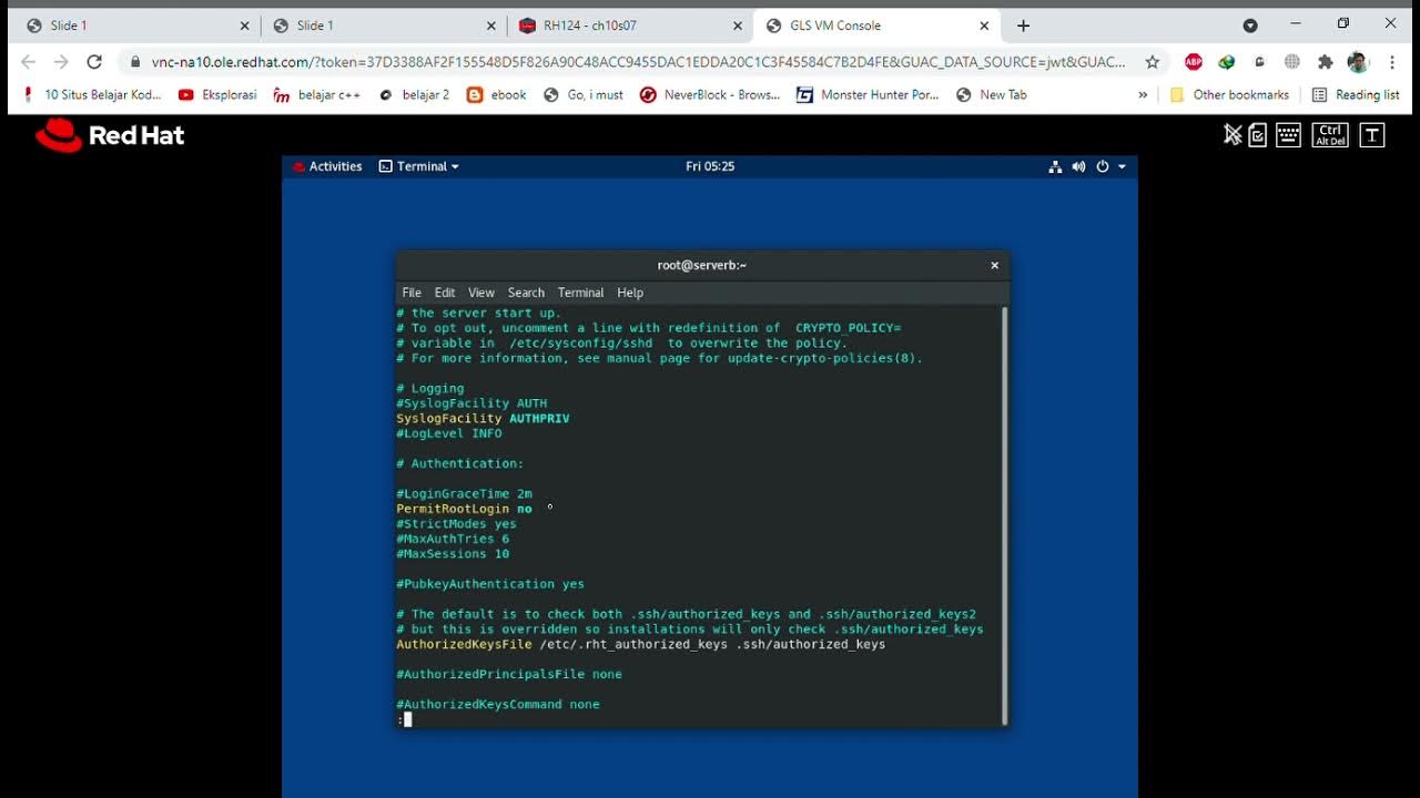 chapter 10 Lab Configuring and Securing SSH - YouTube