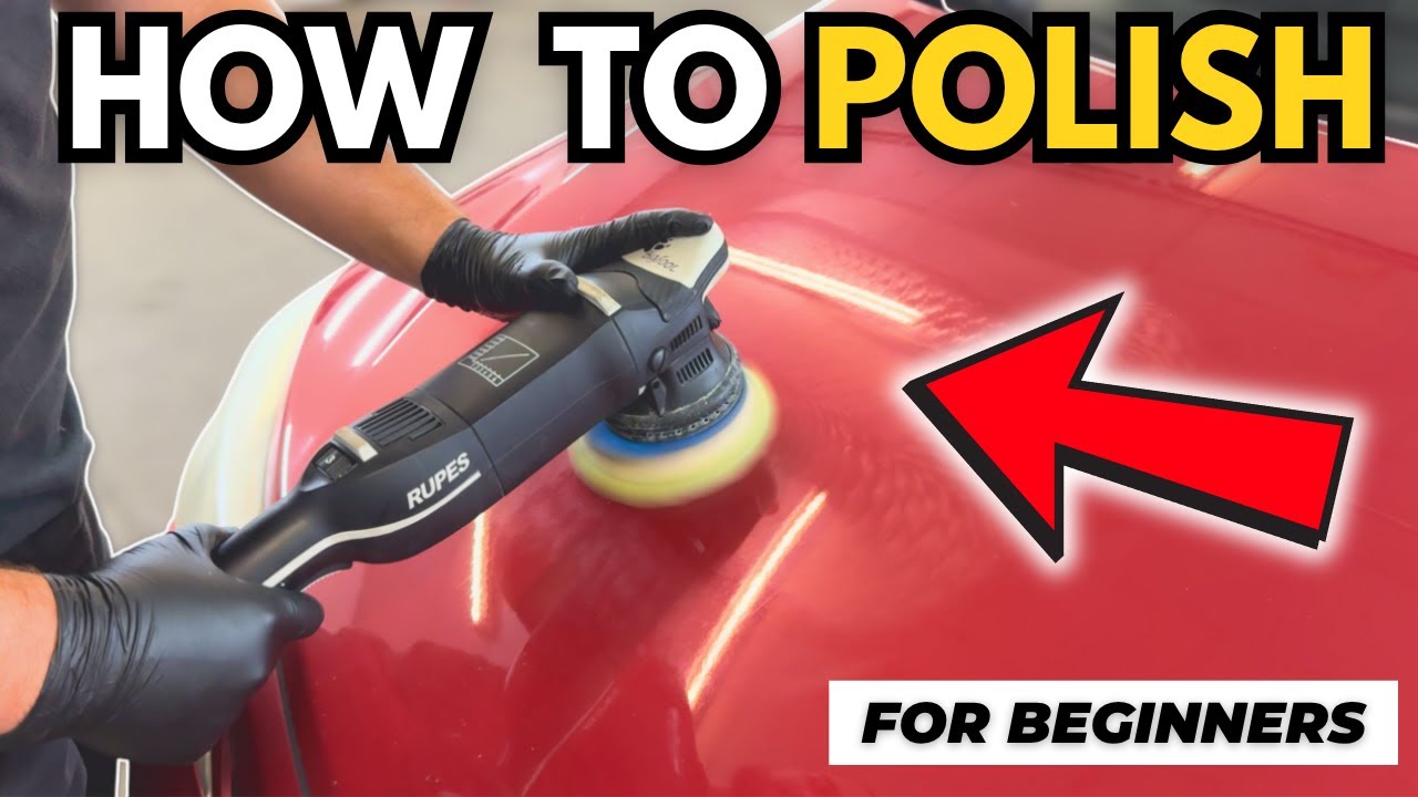 QUICK TIP: How To Polish A Car For Beginners (Remove Light Scratches ...