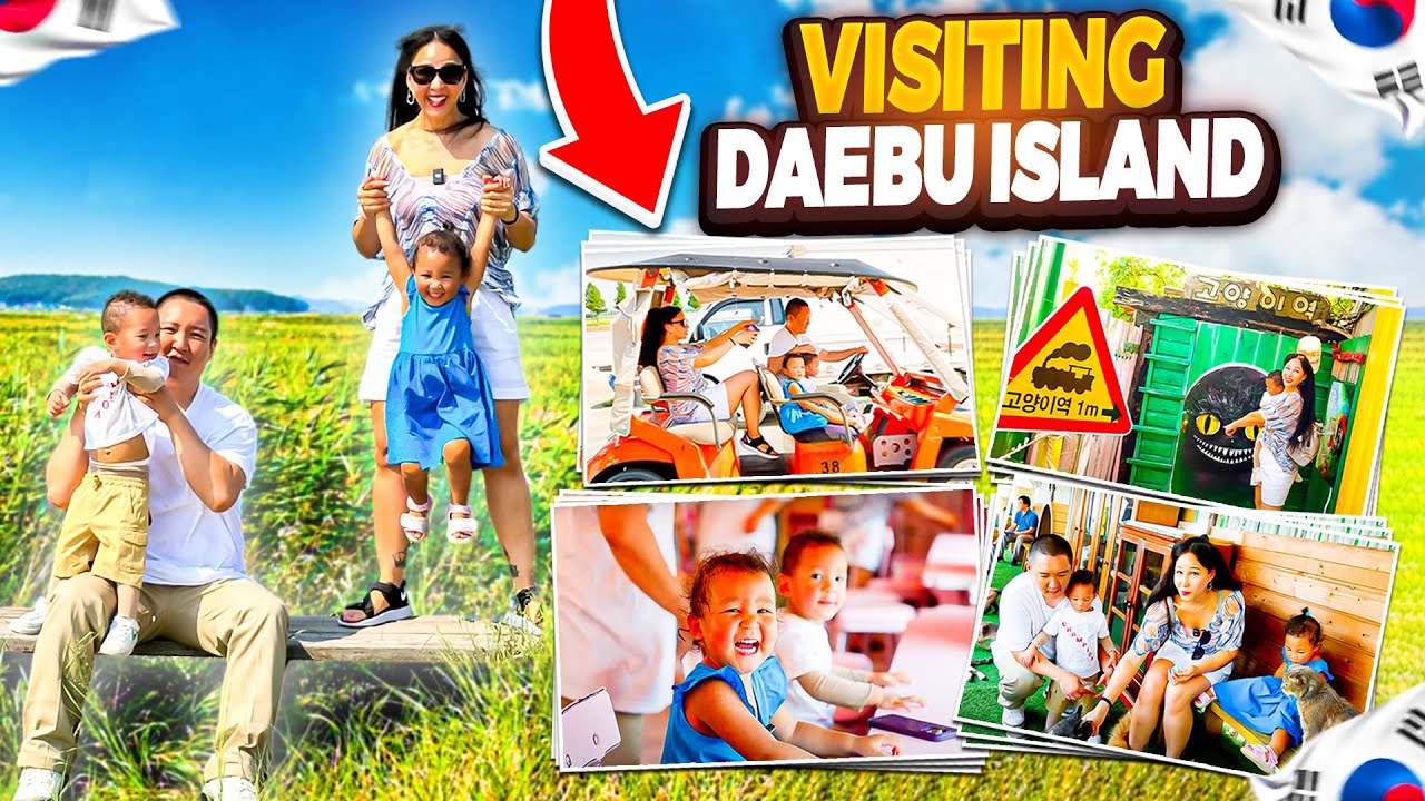 Traveling with my Husband and Twin Toddlers to Daebu Island South Korea ...