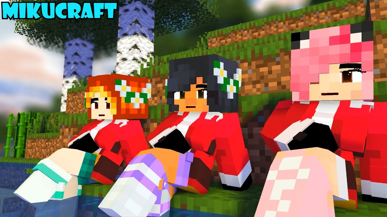 super idol aphmau santa princess and friends - minecraft animation ...
