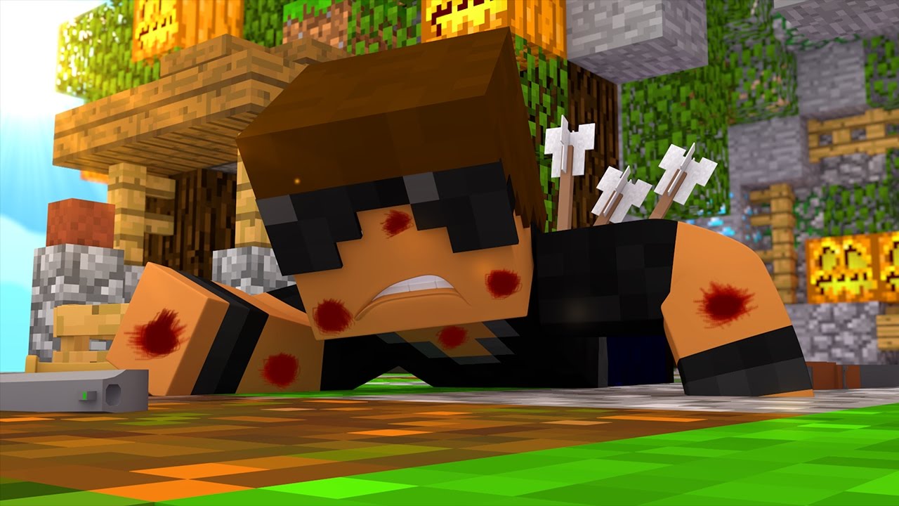 I'm the WORST Sky Wars Player in Minecraft! - YouTube