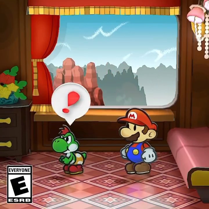 Paper Mario: The Thousand-Year Door (Mini Yoshi Trailer) #shorts #TTYD ...