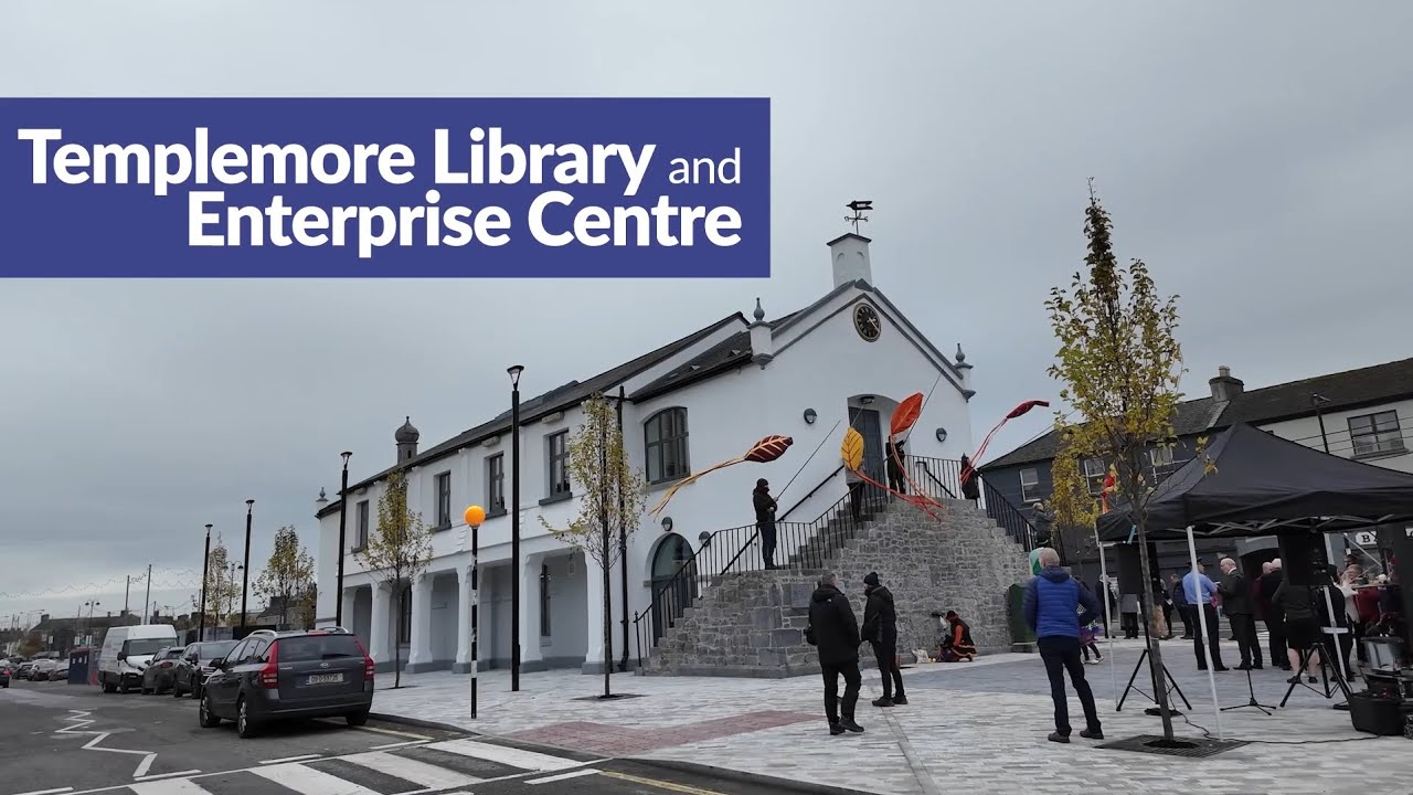 Templemore Library and Enterprise Centre project - YouTube