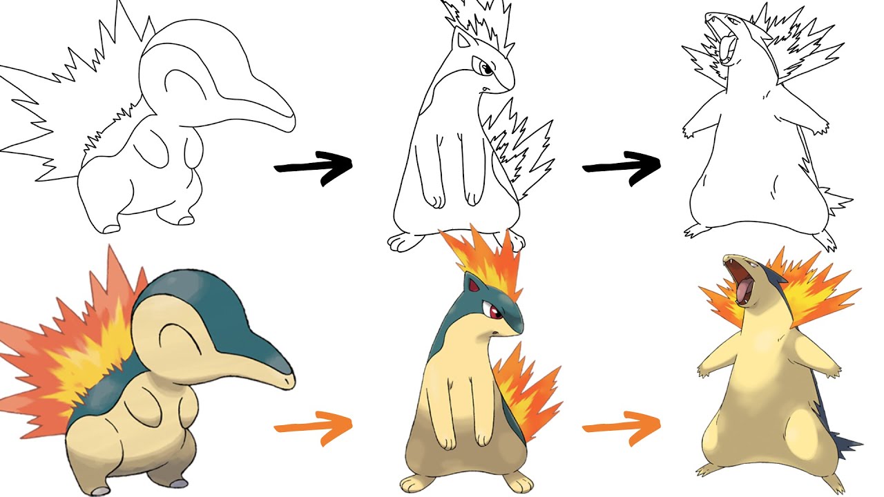 Quilava Evolution Pokemon