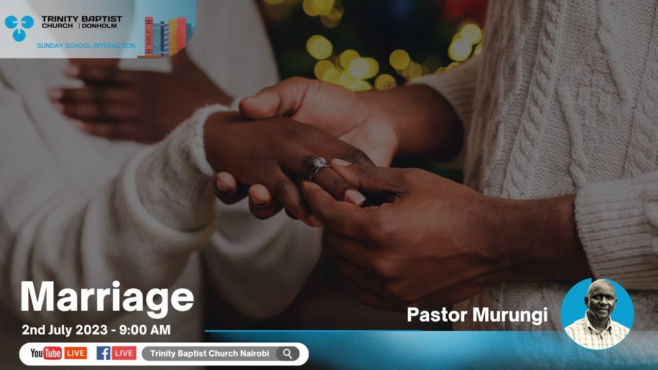 Marriage | Adult Sunday School - YouTube