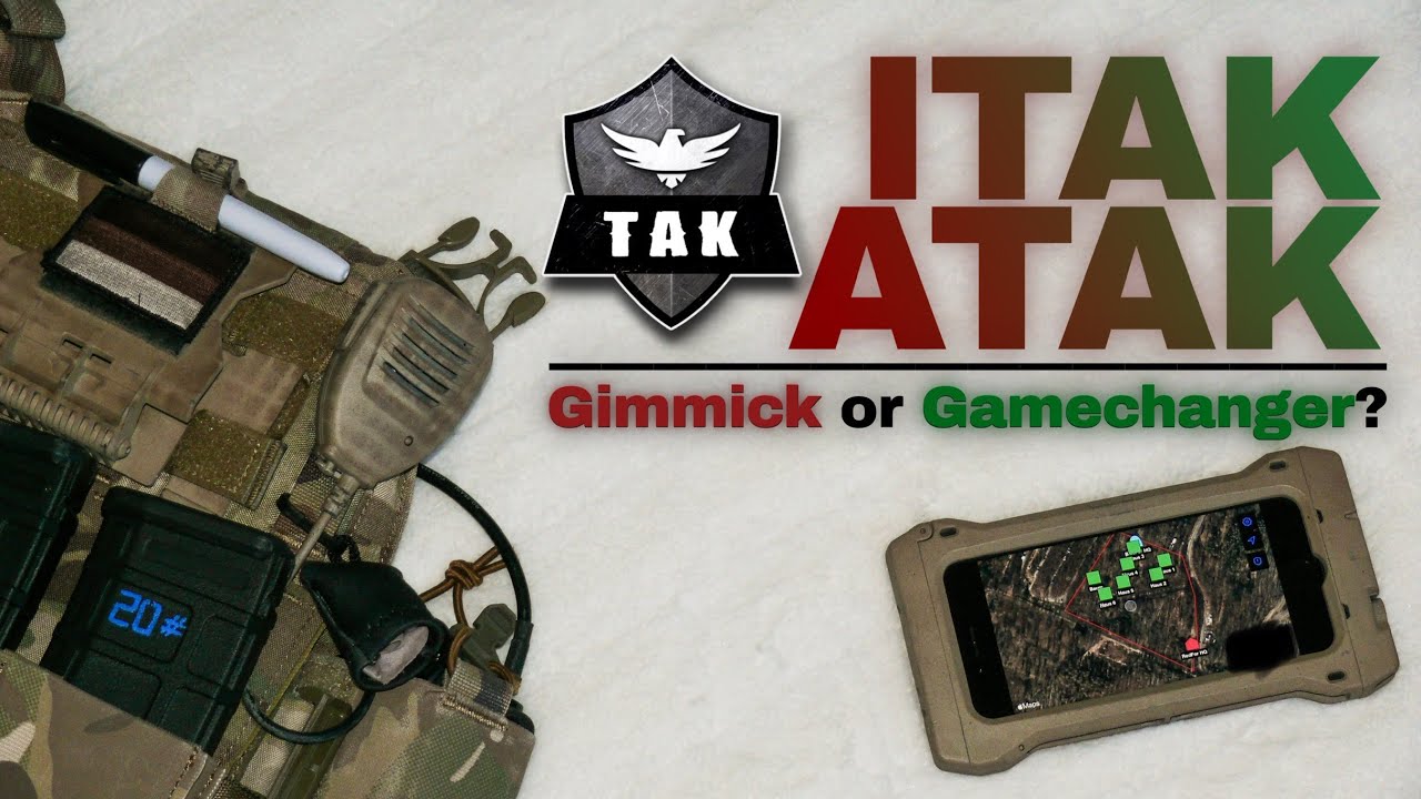 ITAK/ATAK for Airsoft? [playing games on your phone] - YouTube