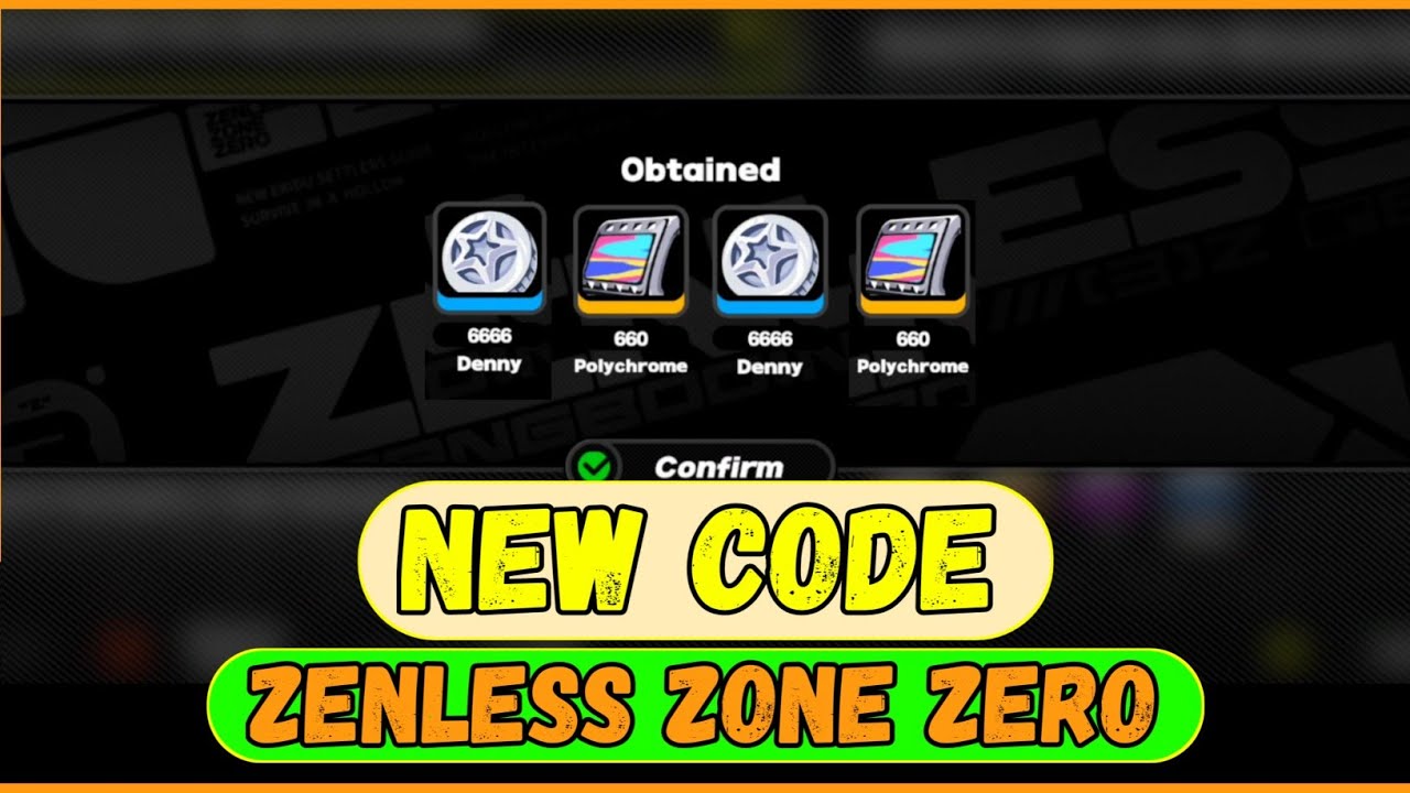 New UPD Redeem Code: Zenless Zone Zero Codes | ZZZ Codes - YouTube