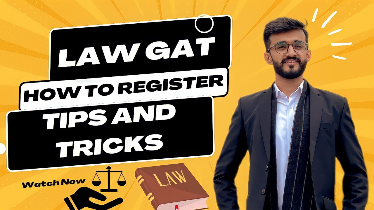 LAW GAT: How to register/pass LAW GAT |HEC |PBC - YouTube