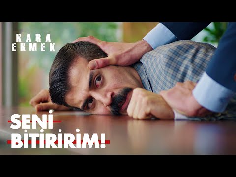 Çetin,Berkant'ı fena sıkıştırdı! - Kara Ekmek 11. Bölüm