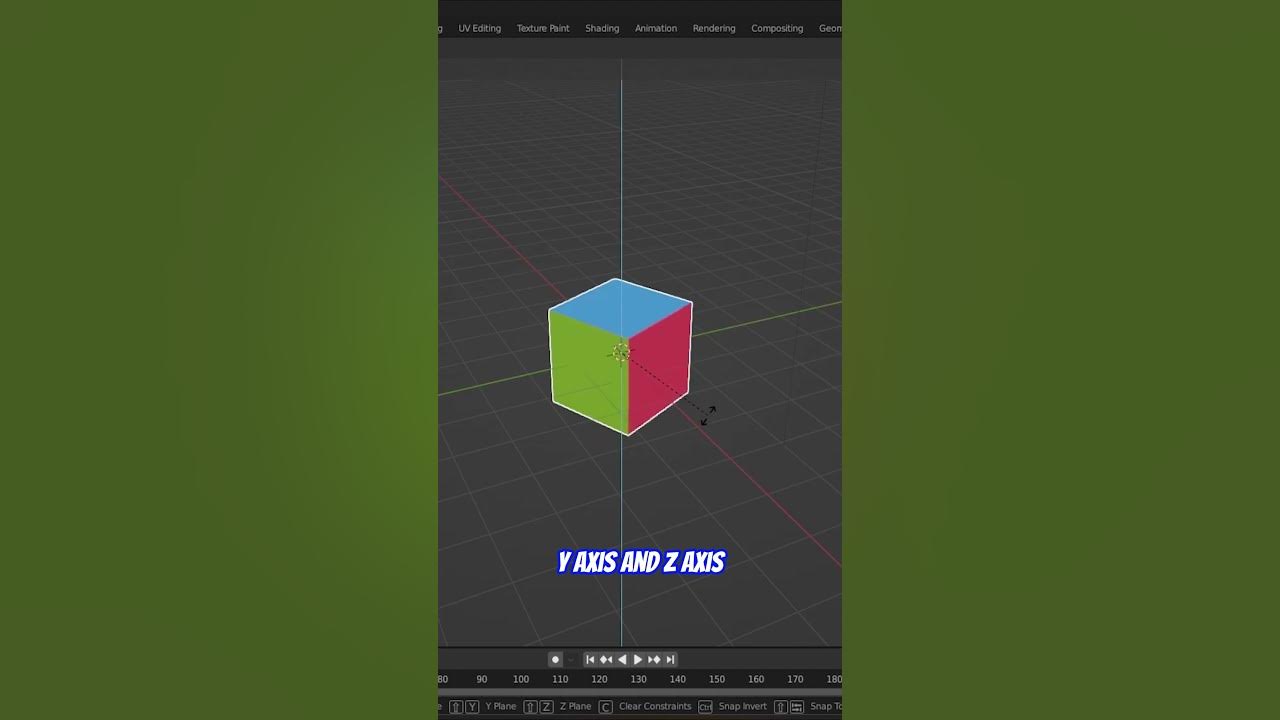 You SHOULD know this about AXIS LOCKING in Blender 3.4 - Transforming Objects in Blender 3D ...