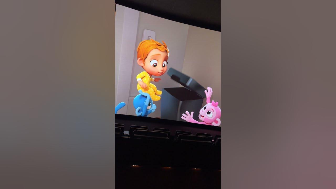 BABY Adley on the BiG SCREEN!! watch baby Adley in A for Adley: Lost In the Movies #shorts - YouTube