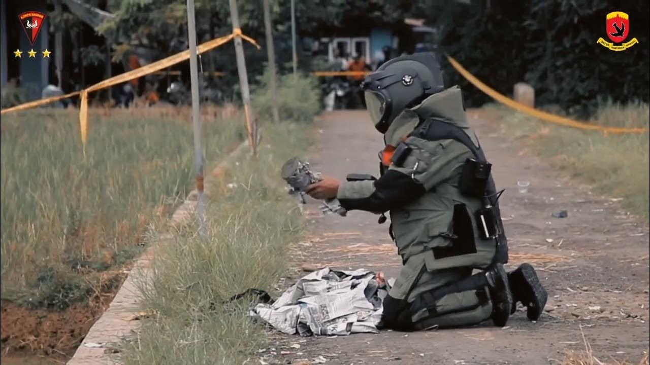 im Jibom Gegana Jateng Amankan BB (Sisa) Petasan Pasca Ledakan di Jrebeng - YouTube