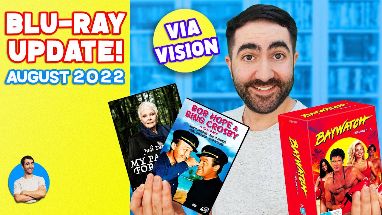 GREAT New Releases From VIA VISION | Blu-ray Haul August '22 | Dave Lee ...