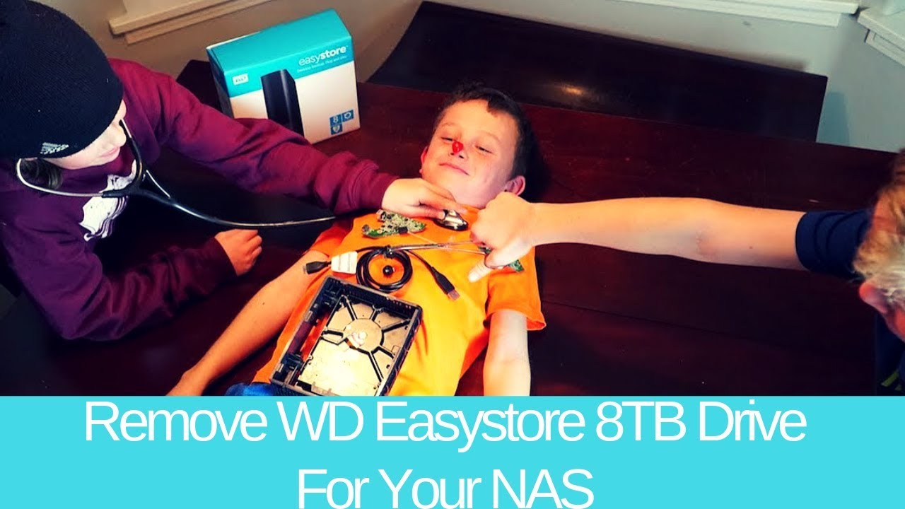 How to shuck the drive from a Western Digital Easystore 8TB and save ...