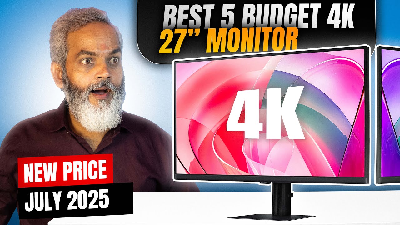 Best 5 Budget 4K 27 inch Monitor 🔥 New Price July 2025 - YouTube