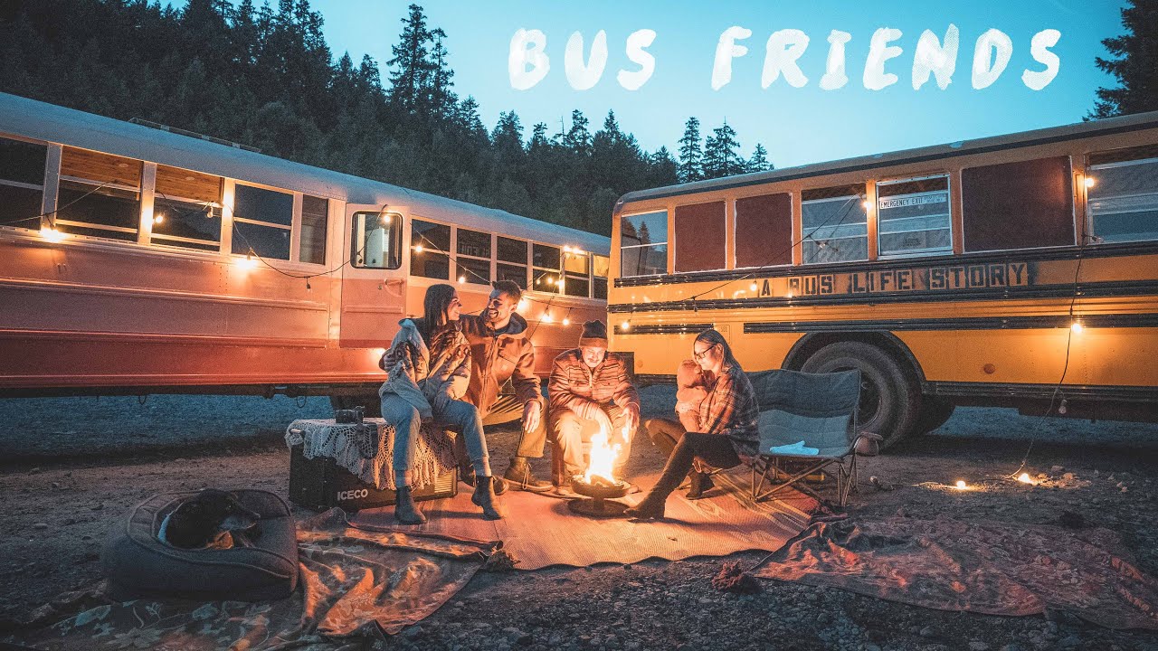 Meeting Up With Bus Friends and Making Content - YouTube