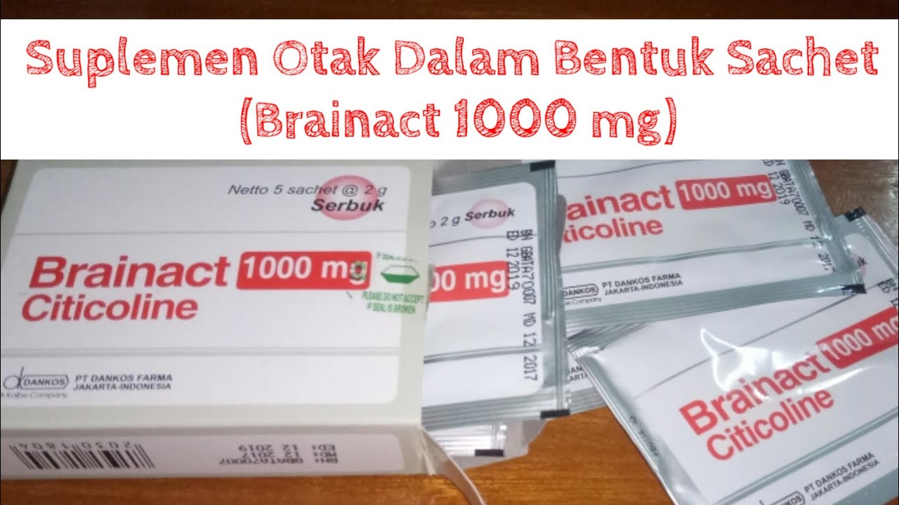 SUPLEMEN OTAK DALAM BENTUK SACHET (BRAINACT 1000 MG) | Obat - Obatan ...
