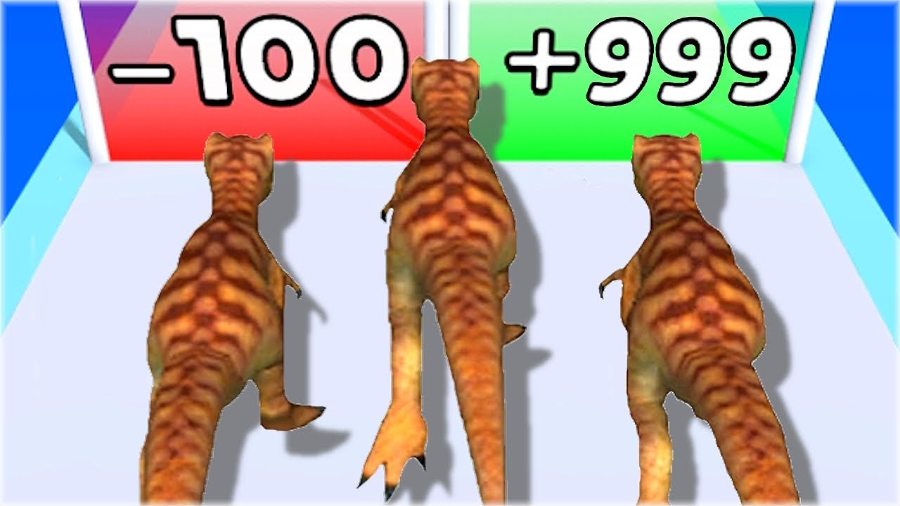 Dino Run: Dinosaur Merge Master - Gameplay Walkthrough Part 2 - YouTube