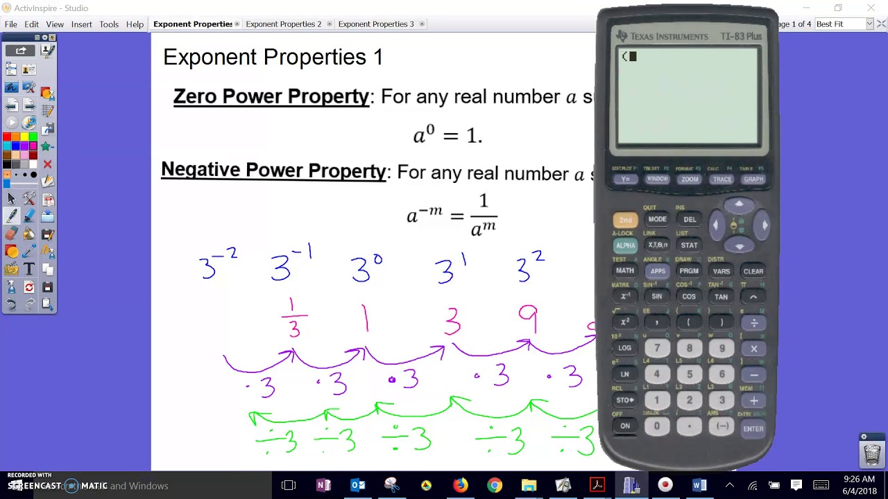 Exponent Properties 1 YouTube Exponent Properties 1 YouTube