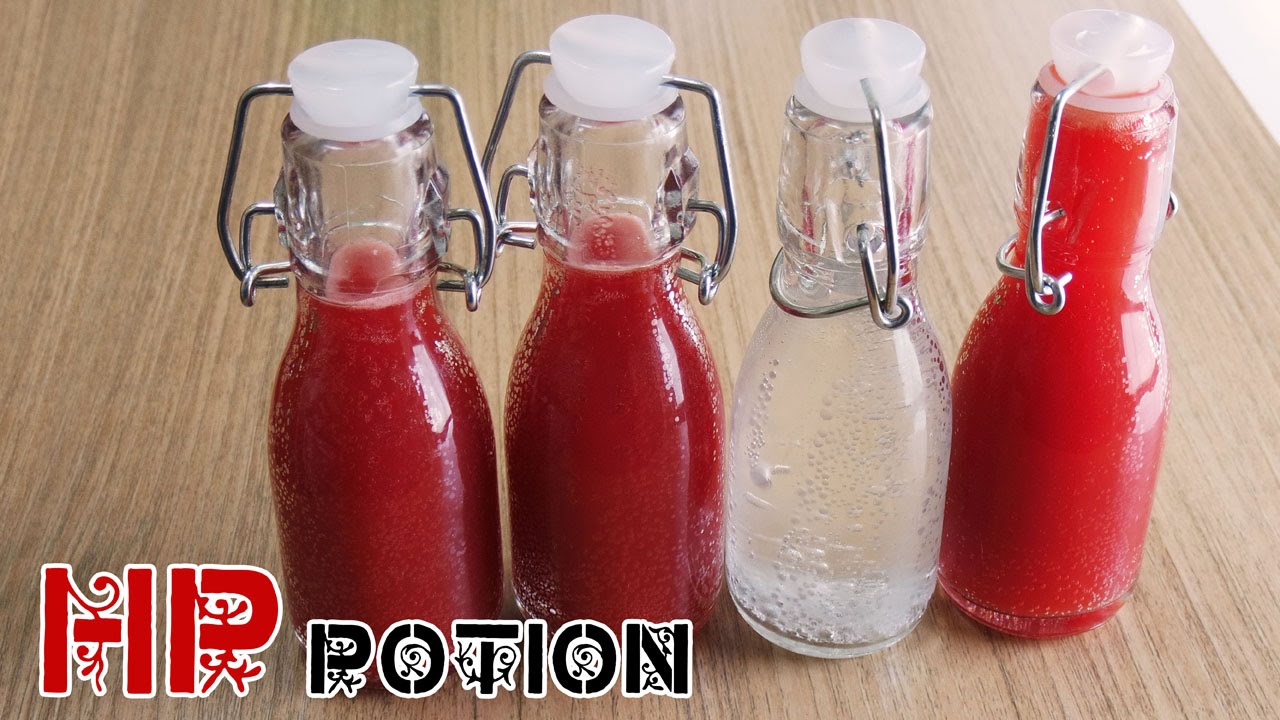 [몽브셰] 게임 속 HP포션(빨간포션)?! 만들기 (HP potion) - YouTube