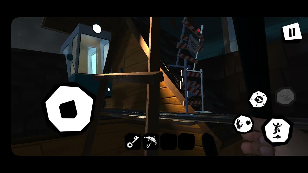 Hello neighbor mission 2 : how to get double jump - YouTube