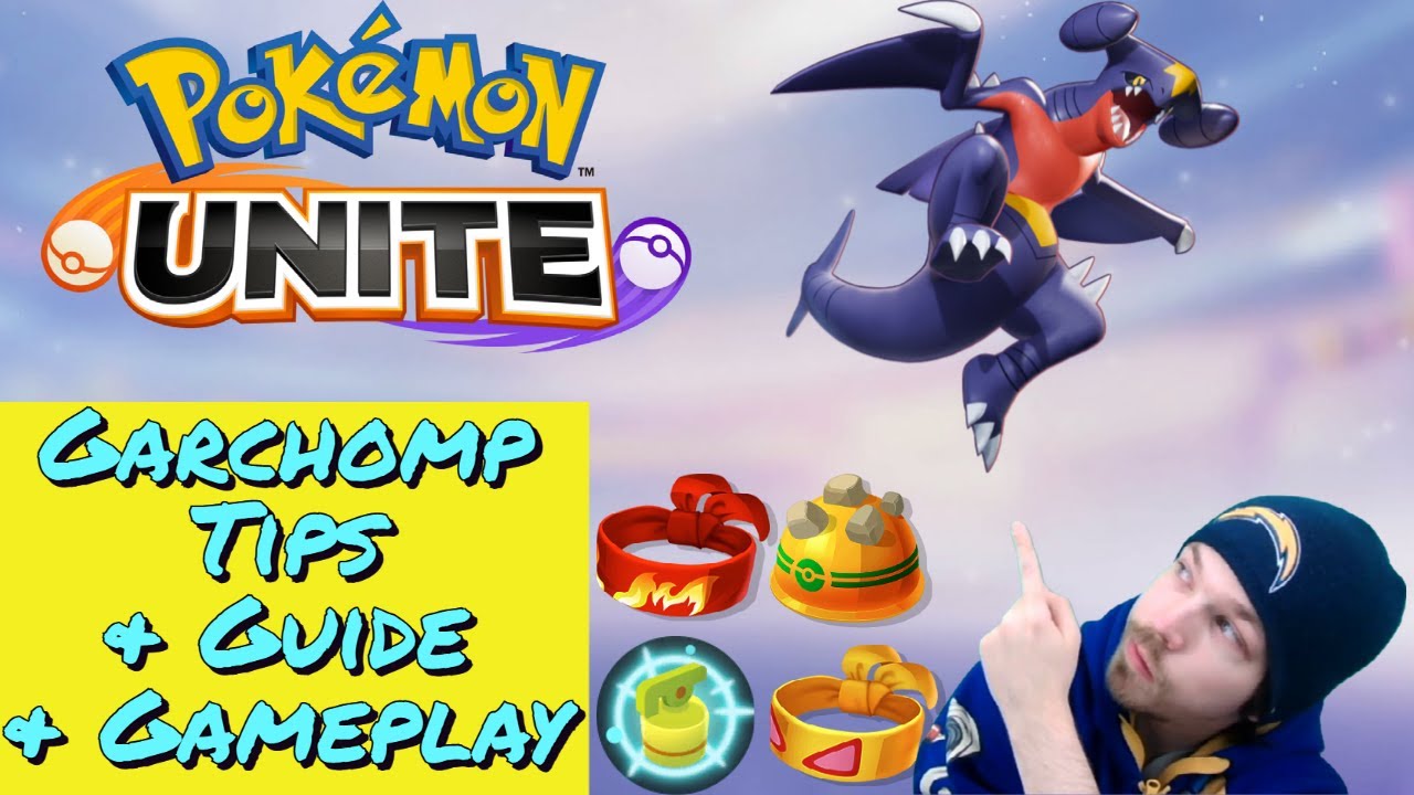 Pokémon Unite Garchomp Breakdown, Tips, Guide & Gameplay - YouTube