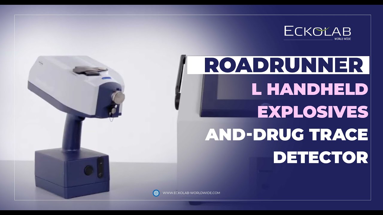 RoadRunner l Handheld Explosives and Drug Trace Detector - YouTube