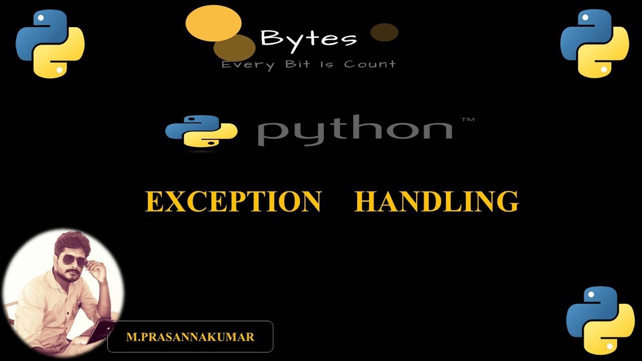 Exception Handling In Python Python Tutorial For Beginners Youtube 0118
