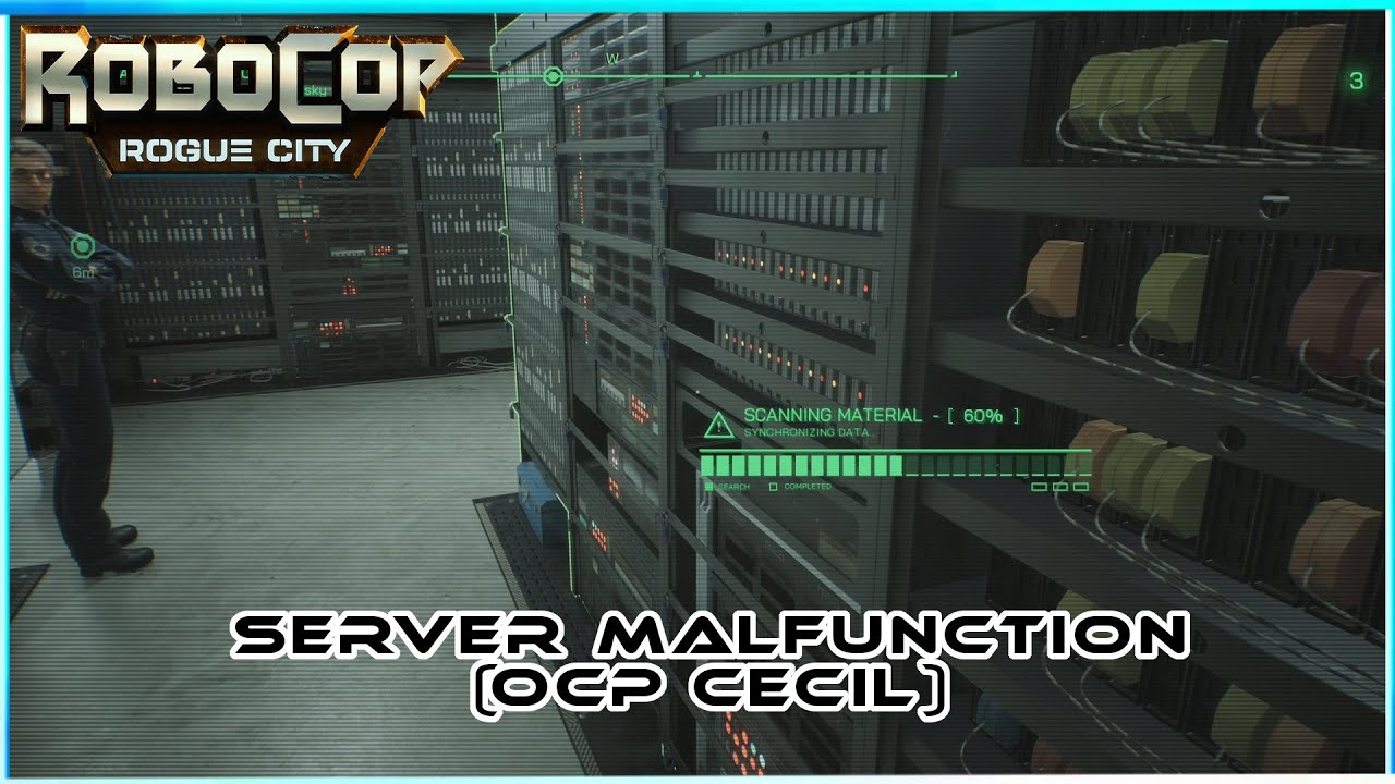 Server Malfunction (Side Mission) RoboCop Rogue City - YouTube