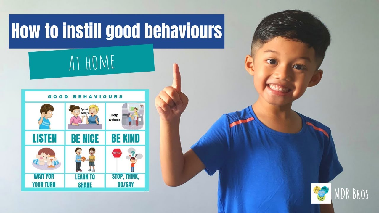 How to instill good behaviours at home? - YouTube