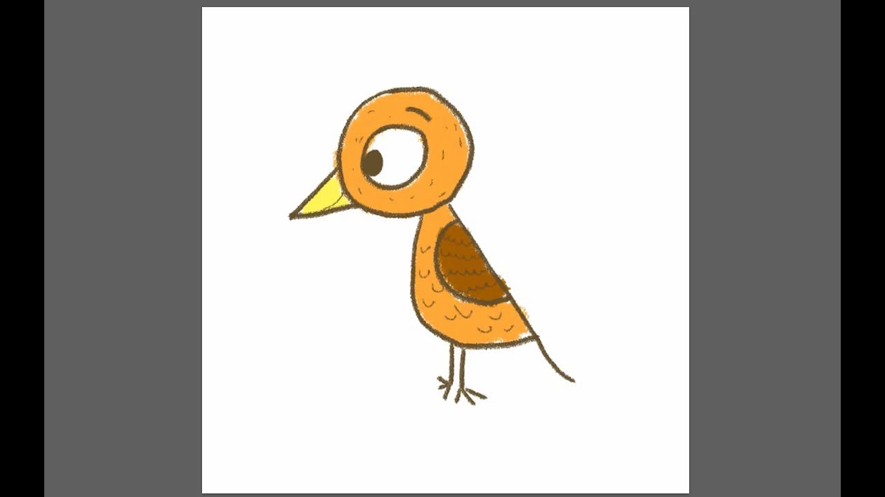 Kaip nupiešti paukštuką! - YouTube