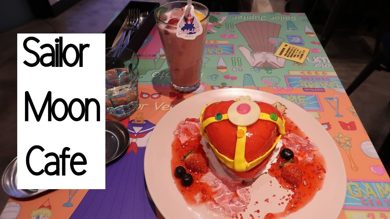 Sailor Moon Cafe in Harajuku! - YouTube