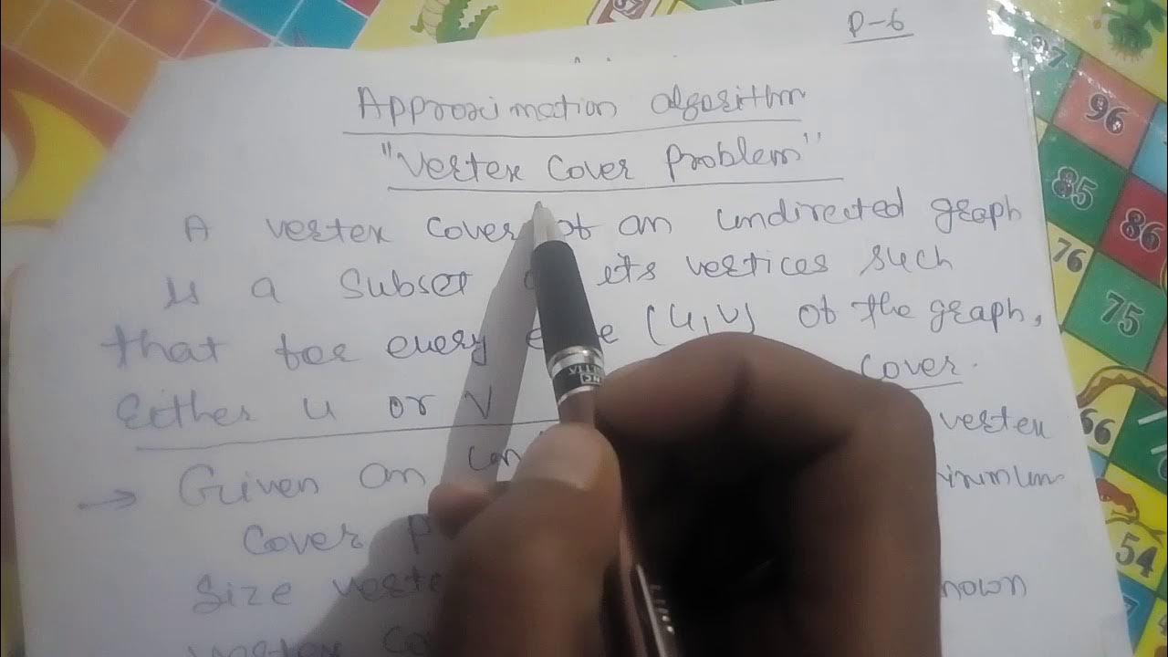 Approximation algo (vertex Cover Problem) - YouTube