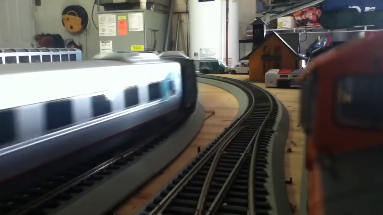 Bachmann Amtrak Acela Express HO Scale - YouTube