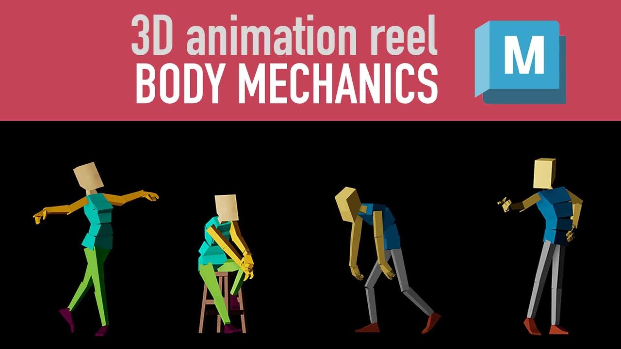 3D Animation Teaching Reel, Year 2 Semester 1, UPSC Moldova, 2023 - YouTube