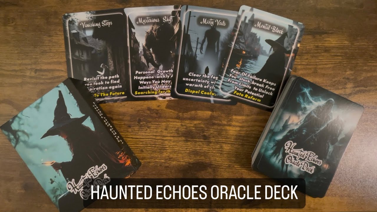 Haunted Echoes Oracle Deck | Full Flip Through - YouTube