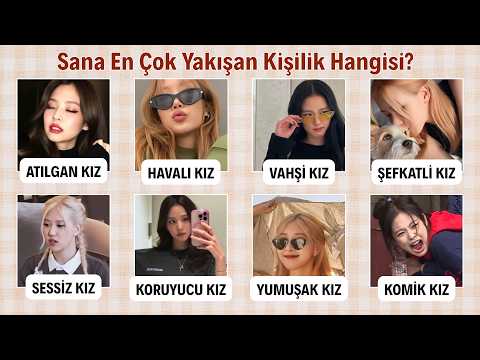 Sana En Çok Hangi Kız Karakteri Uyuyor? 🔥✨ | Kişilik Testi 😍🧠