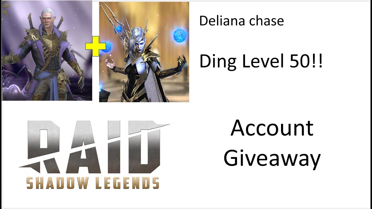 New Account with Deliana - Level 50 and giveaway - YouTube