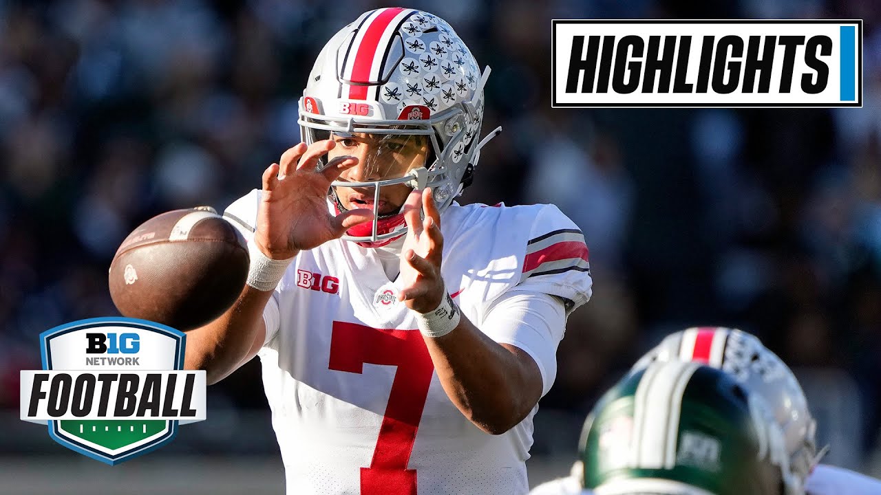 Ohio State at Michigan State | Highlights | Big Ten Football | Oct. 8 ...